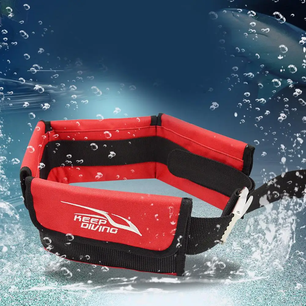 Scuba Adjustable 4/3 Pocket Diving Weight Belt With Stainless Steel ...