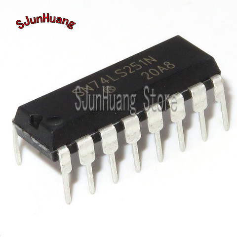 10Pcs SN74LS251N HD74LS251P DIP16 SN74LS251 HD74LS251 74LS251N 74LS251P 74LS251 DIP new and ...