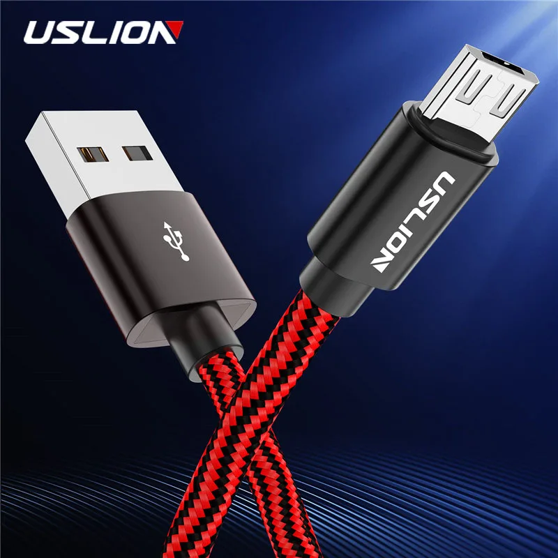 USLION Кабель Micro USB Быстрая зарядка Синхронизация данных Зарядка ...