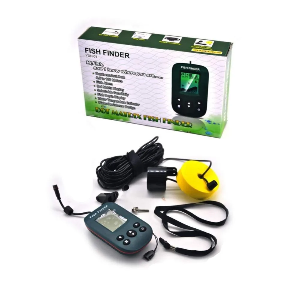 fish finder echo sounder Wireless Sonar Sensor Fish Finders for Boats ...