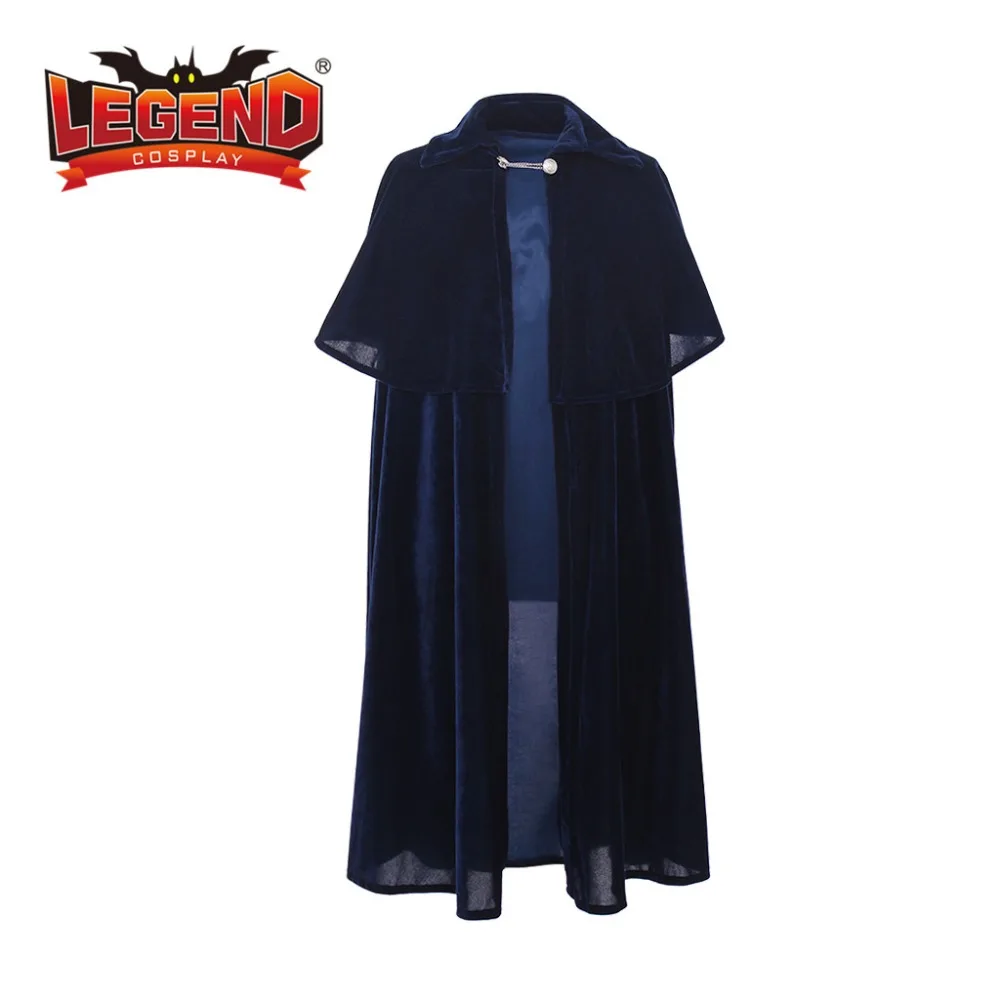 Phantom of the Opera Cape Velvet Kids Cloak Cape Blue and Black ...