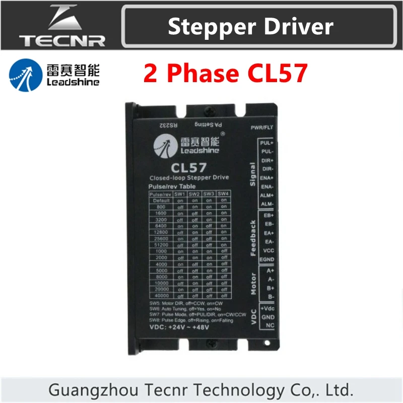 Orginal Leadshine 2 phase CL57 CL57C stepper driver 24-50VDC for nema23 ...