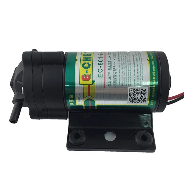 E-Chen EC-801-75B Усилительный насос RO 75GPD Самовсасывающий водяной насос 0,85 л/мин @ 70 ...