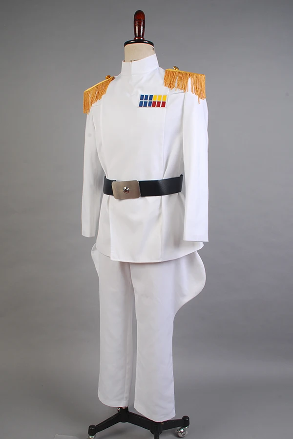 Star Wars Imperial Officer Grand Admiral Thrawn Cosplay Costume for Men ...