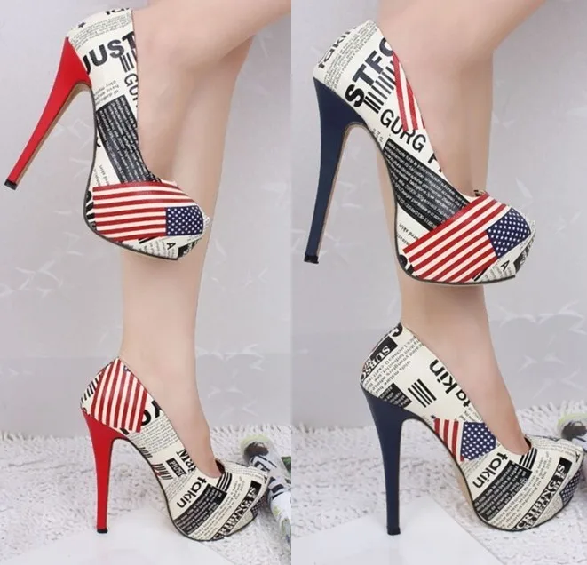 American Flag Toes