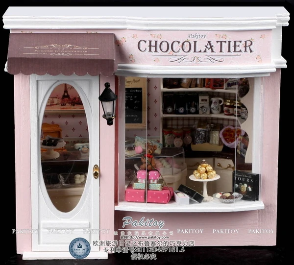 Europe Travel Diary Dollhouse Series-The chocolate store in Brussels ...