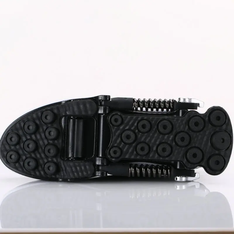 Mechanical Shoes with Steel Spring Wire Shoelace, 2 in 1 Sports Shoes ...