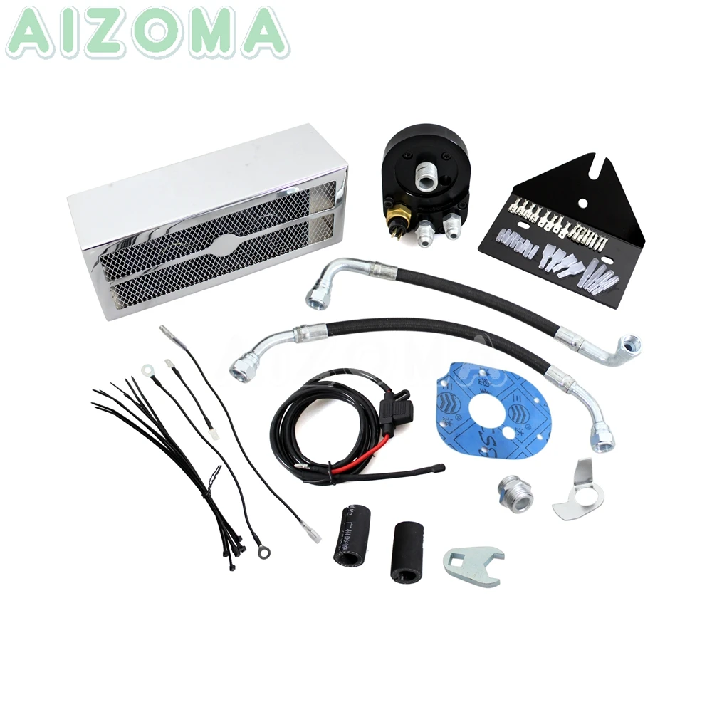 Motorcycle 2.0 Reefer Complete Oil Cooler Assembly w/Oil Filter ...