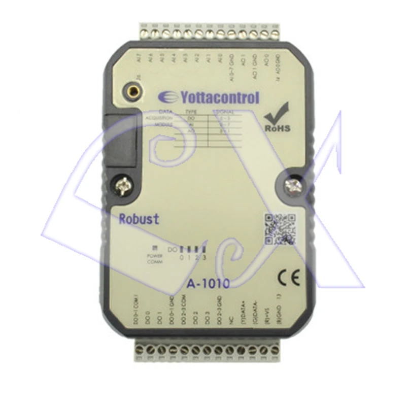 8AI 2AO 4DO Voltage analog 0-10V RS485 remote extended IO data ...