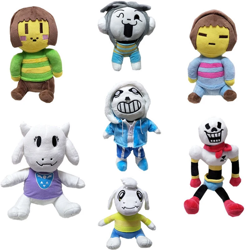 13 Styles Undertale Plush Toys Doll 20-40cm Undertale Sans Papyrus ...
