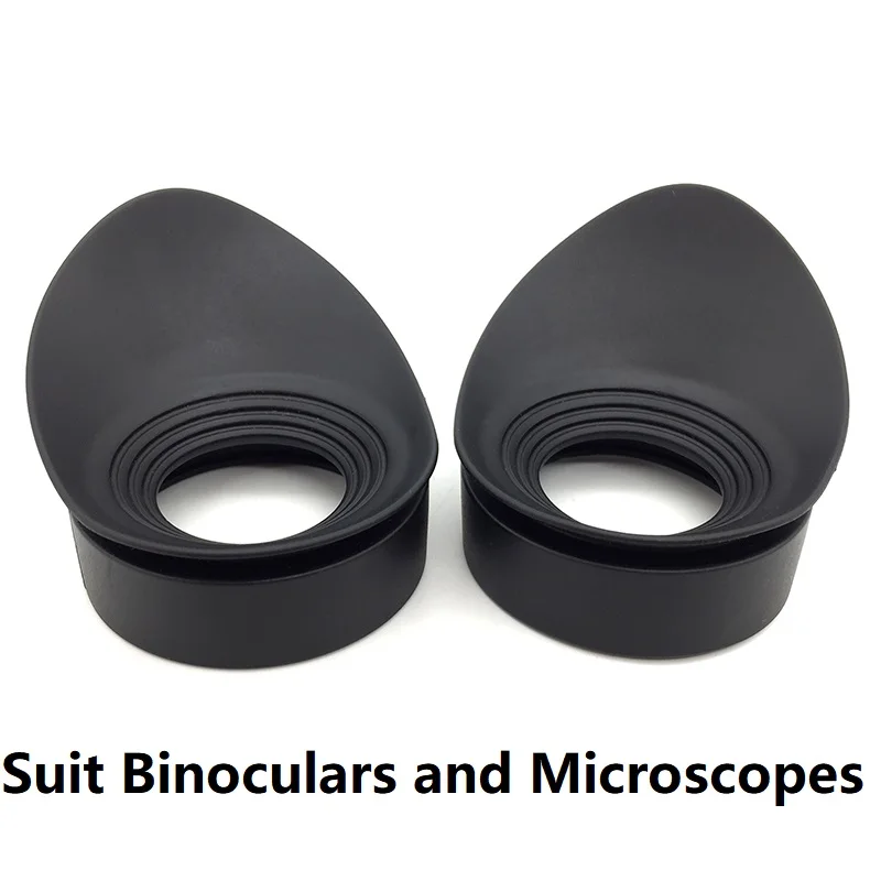 One Pair Binoculars Rubber Eye Cups Eye Guards Caps Inner Diameter 40 ...