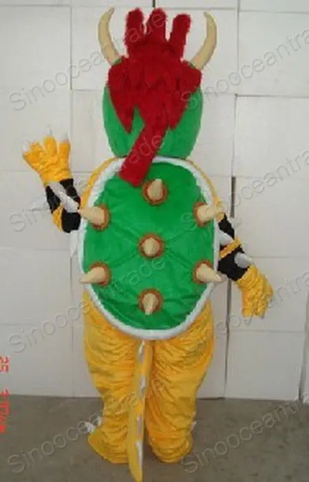 SUPER MARIO BOWSER KOOPA cartoon Mascot Costume Fancy Dress Animal ...