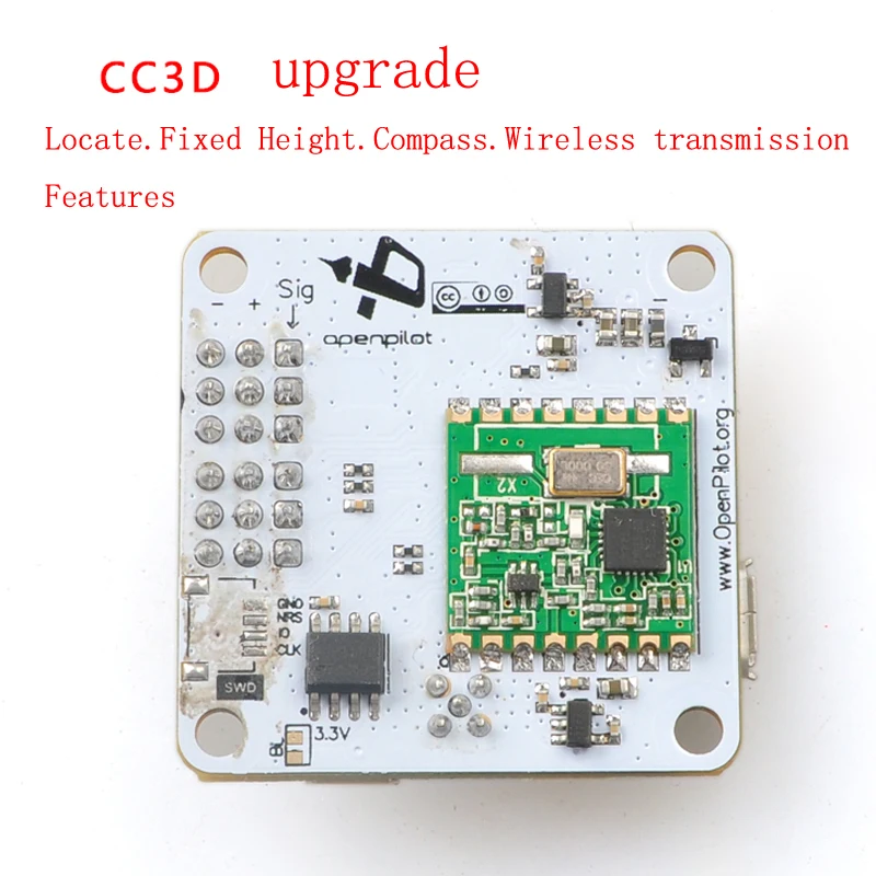 2015 CC3D Revolution Flight Controller Upgrade Version Integrating OPLINK REVO Barometer Compass ...