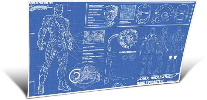 Stark Industries Blueprints