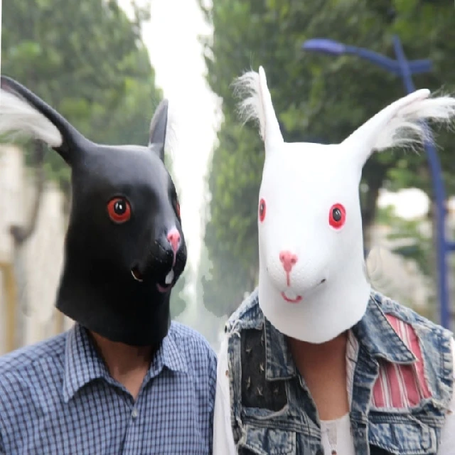 Creepy Rabbit Masks