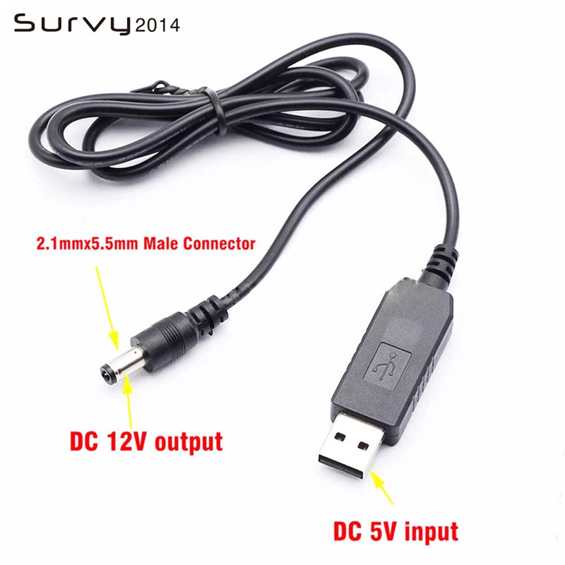 USB DC 5V to DC 12V Step up Module 2 1x5 5mm Male Connector Converter AliExpress