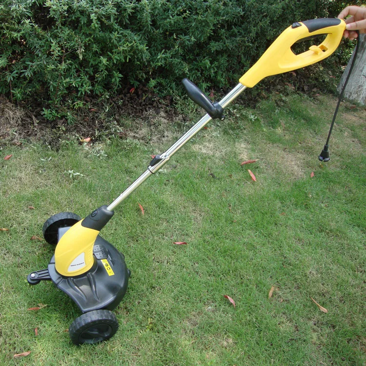 Free shpping Household 450w fully-automatic electric mower lawn mower with wheels weeding ...