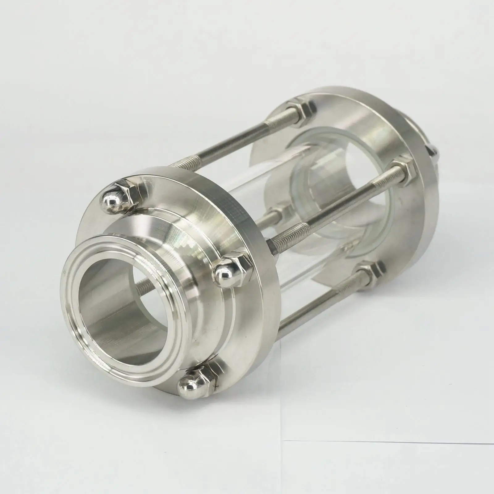In-Line Sight Glass with Clamp End,Flow Sanitary Straight Sight Glass ...