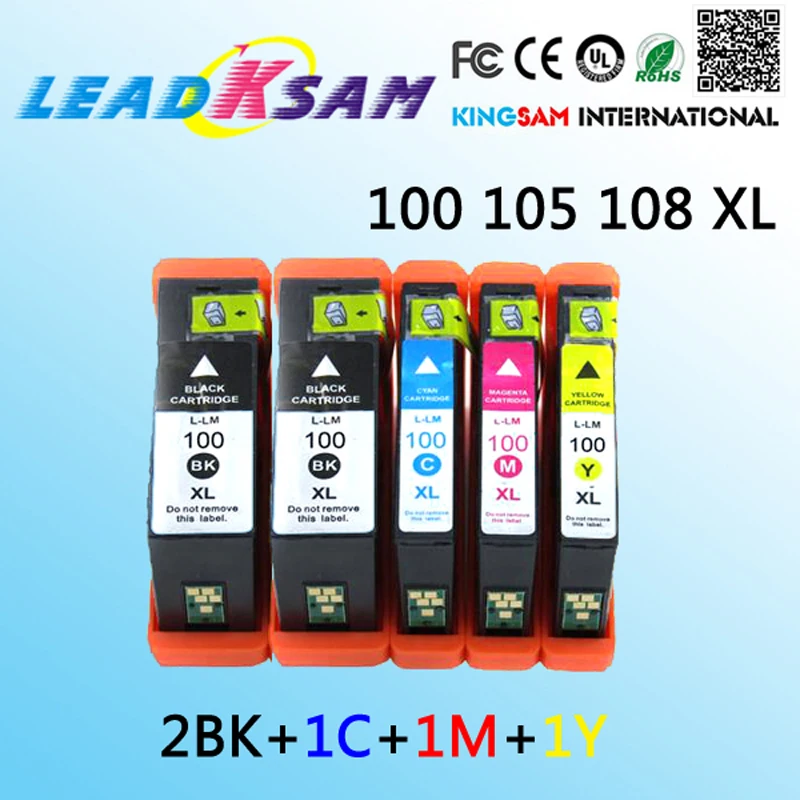 Совместим с чернильным картриджем 100 100xl 105 105xl 108 108xl PRO205/209/705/707/709/805/901 ...