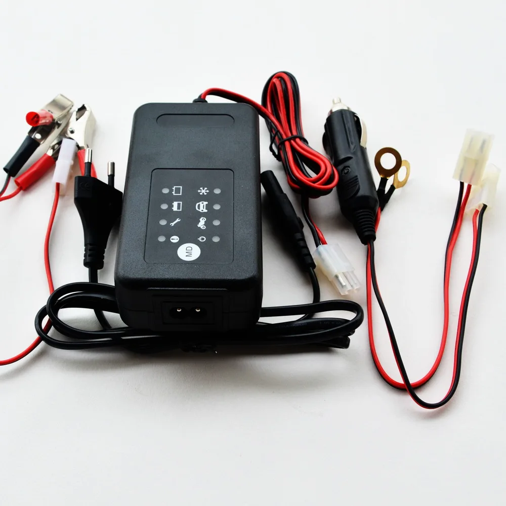 Автомобильное зарядное устройство 12 В с функцией десульфирования, 3 ...