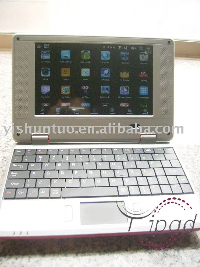 EPC notebook 7inch VIA 8650 android 2.2 Support 3G UMPC Notebook mini ...