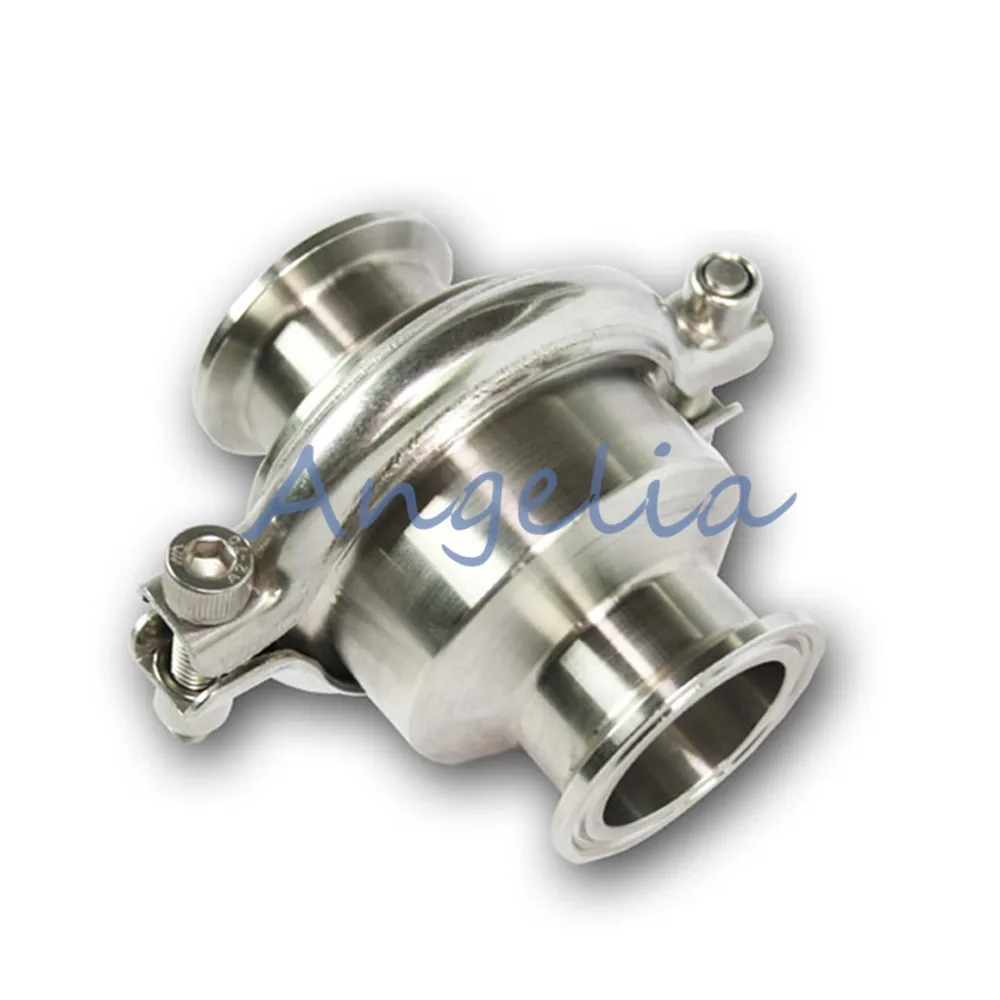 3" OD 91mm Stainless Steel 304 Tri-Clamp Vertical Sanitary Check Valve ...