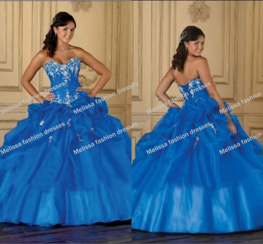 Blue Masquerade Dresses