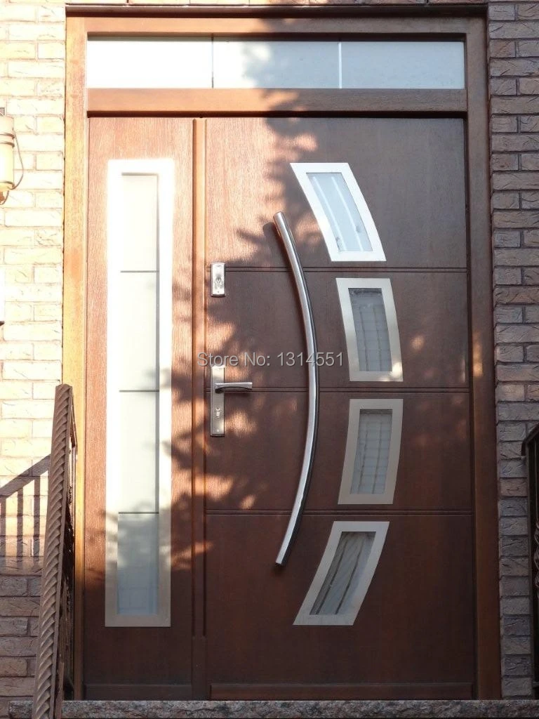 Modern Stainless Steel Entrance Gate Design