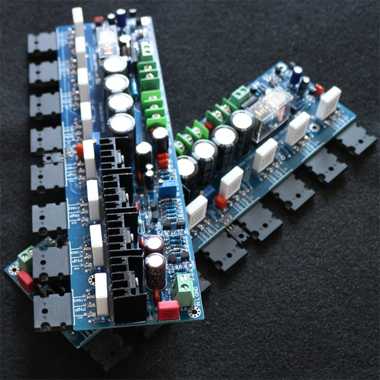 Refer KSA100 MKII Circuit HiFi fever Class AB 300W+300W 1943 5200 ...