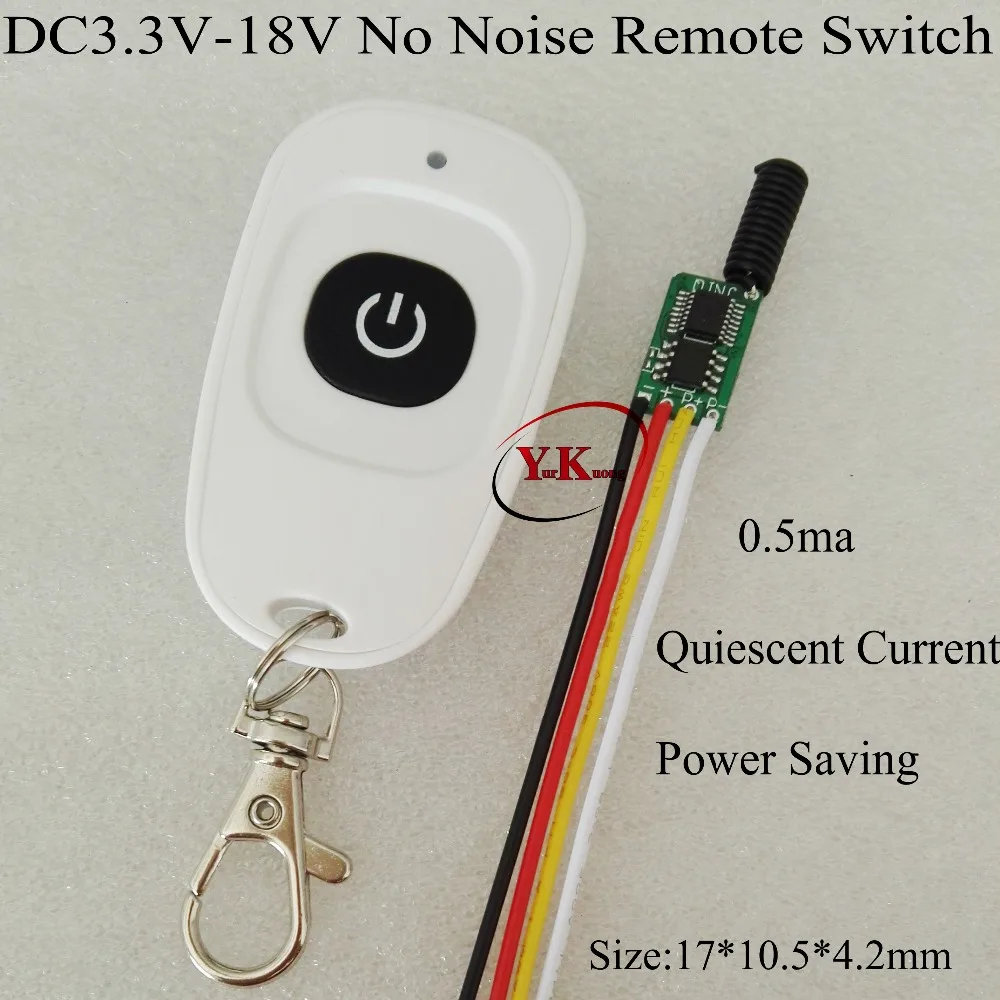 low power consumption Tiny Remote Control Switches Mini Battery Power ...