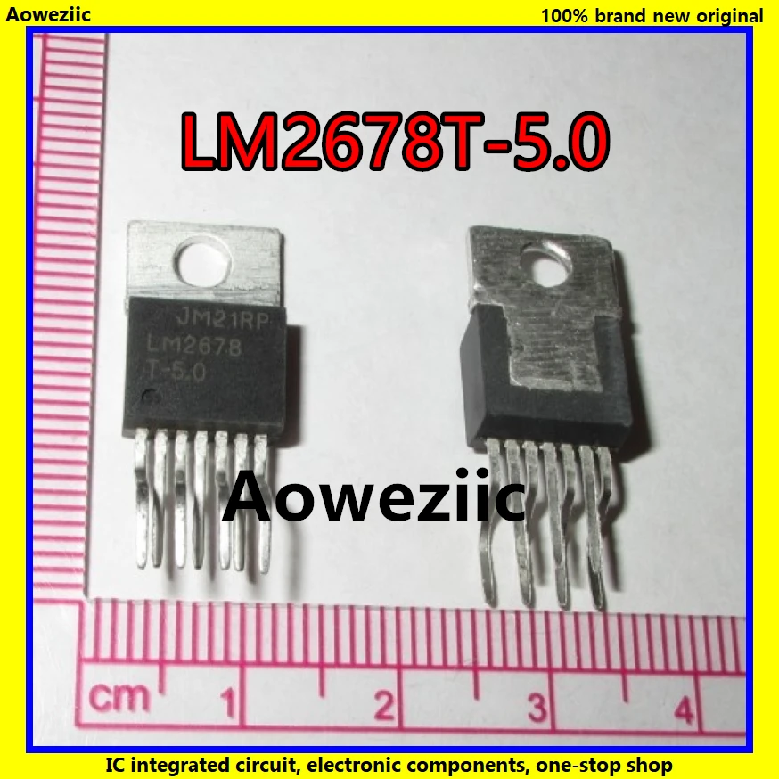 2 шт./лот LM2678T-5.0 LM2678 TO220-7 HIGH ф 5A 5V STEP- DOWN VLTG REG ...