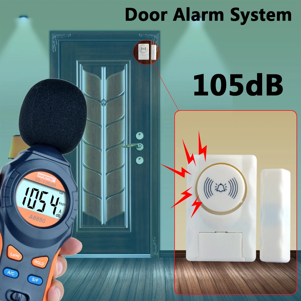 Smarsecur Smarsecur Home Security Window Door Entry Alarm warning ...