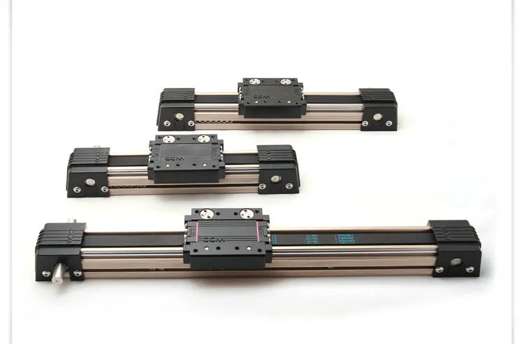 W50 1 Meter length timing belt linear slide linear module reciprocating ...