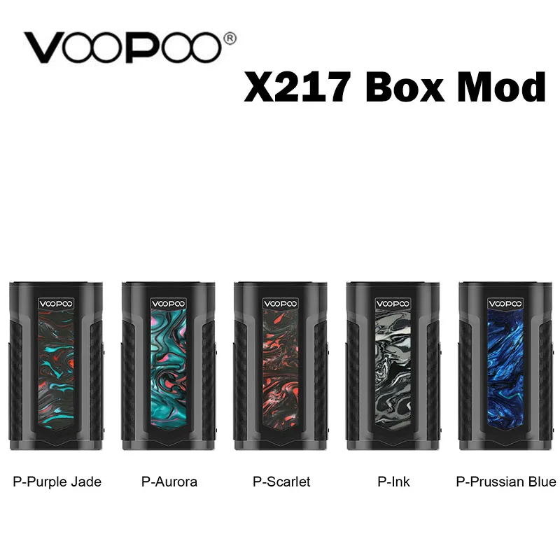 VOOPOO X217 Box Mod 217 Вт Vape Mod US GENE Chip питание от 18650 20700 ...