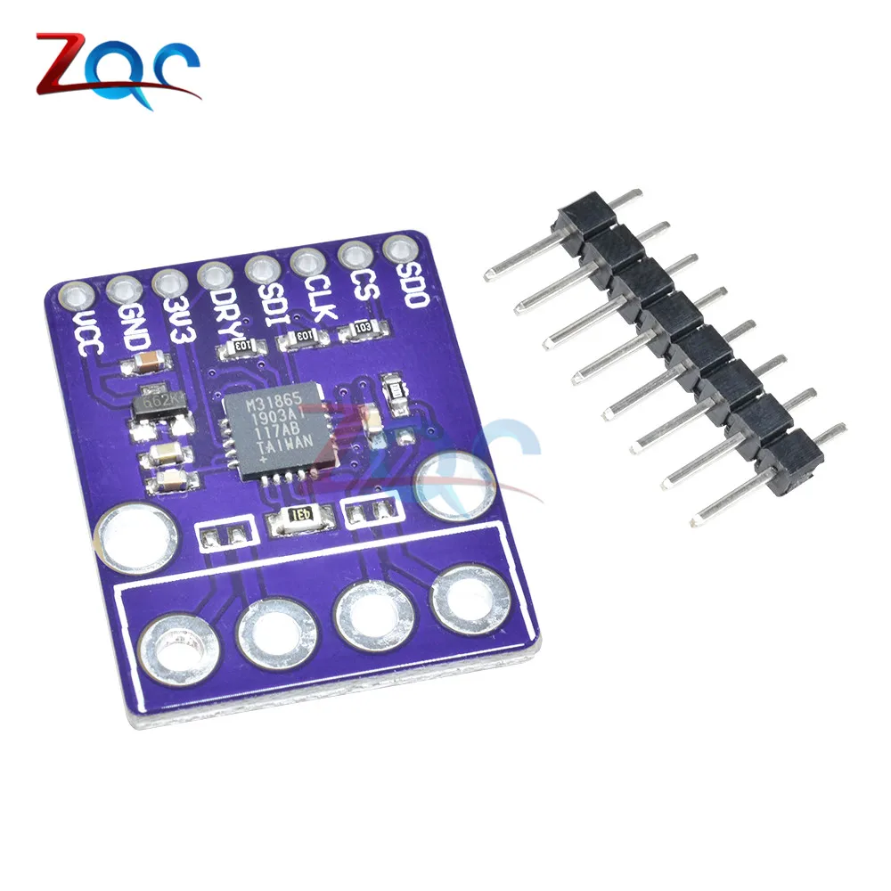 31865 MAX31865 RTD Platinum Resistance Temperature Detector Module ...