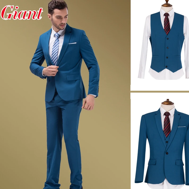 Designer Blue Suits For Men
