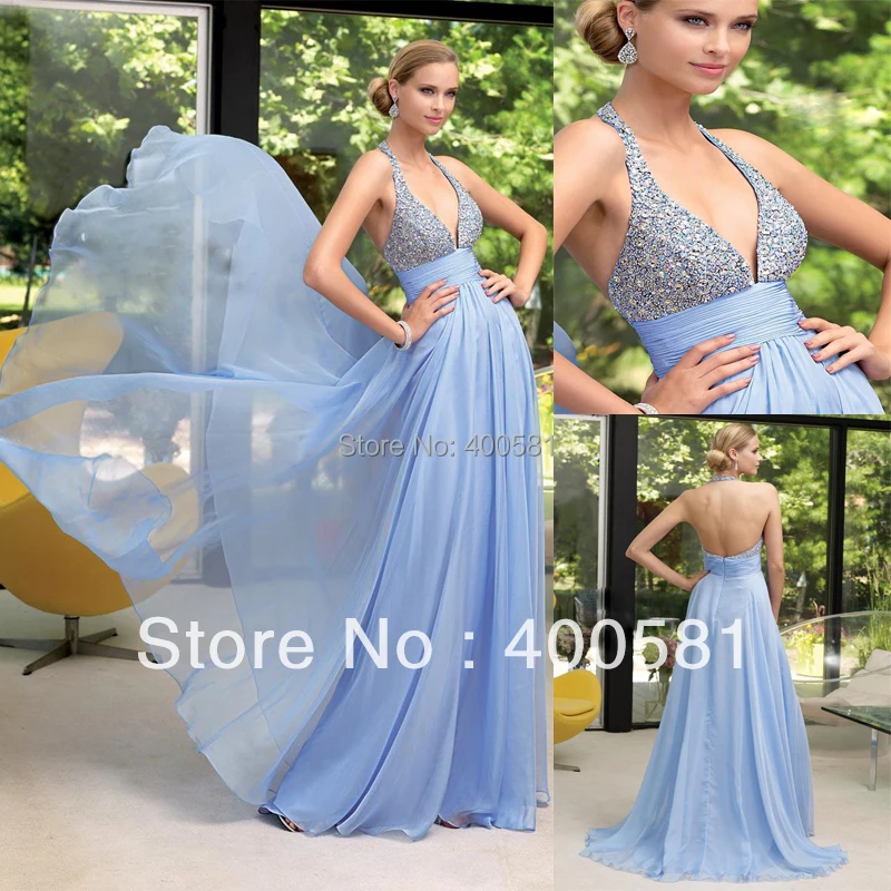 Periwinkle Blue Wedding Dress