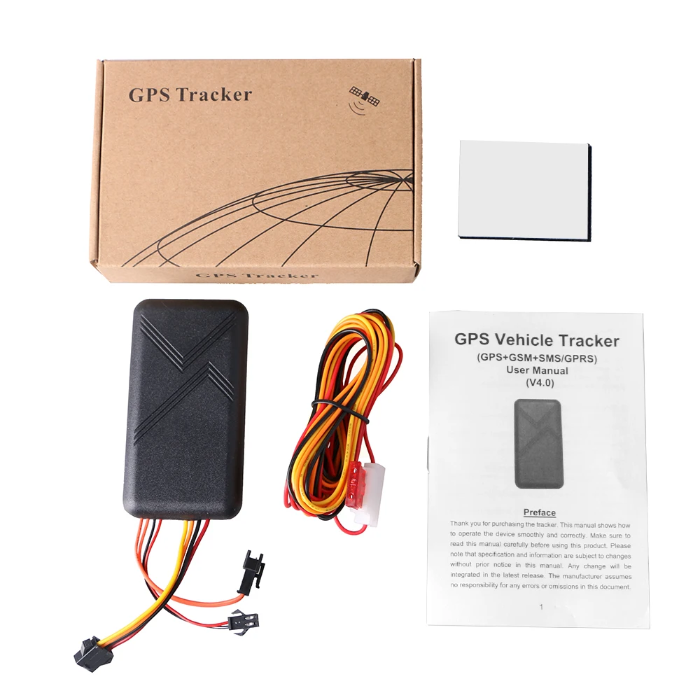 Car GPS Tracker GT06 Vehicle Tracking Device GSM GPRS Locating Anti ...