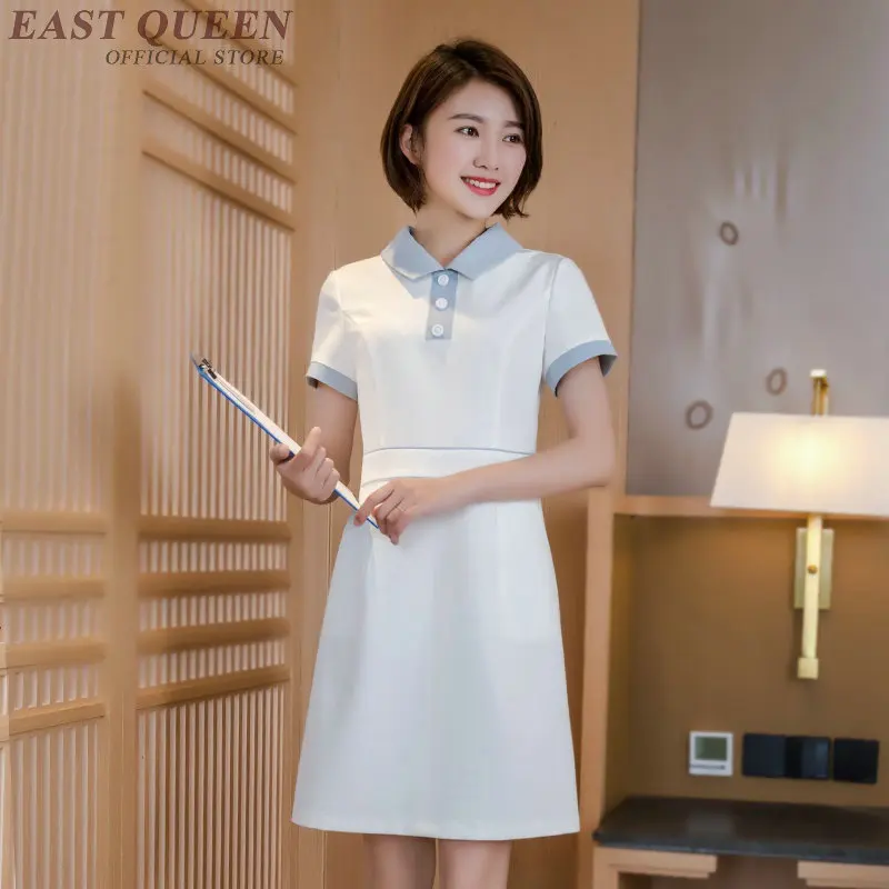 Beauty salon massage uniform dress clinical beautician uniforms woman ...