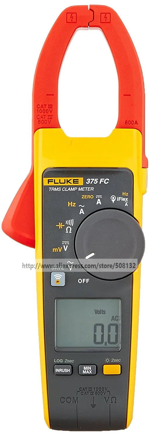 Клещи Fluke 375 FC True-rms AC/DC FLUKE 375FC 375FC | AliExpress