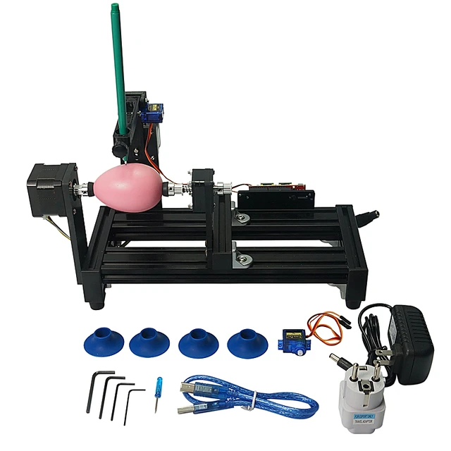Assembled eggdraw eggbot Egg-drawing robot draw machine Spheres drawing ...