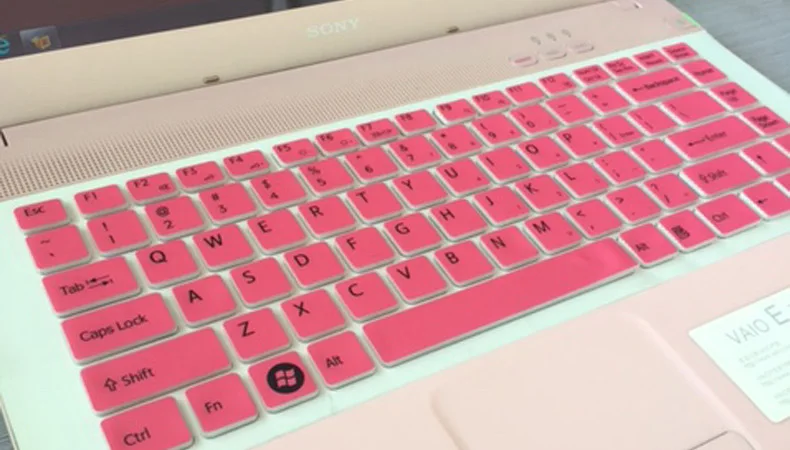 Sony Vaio Laptop Pink Keypad