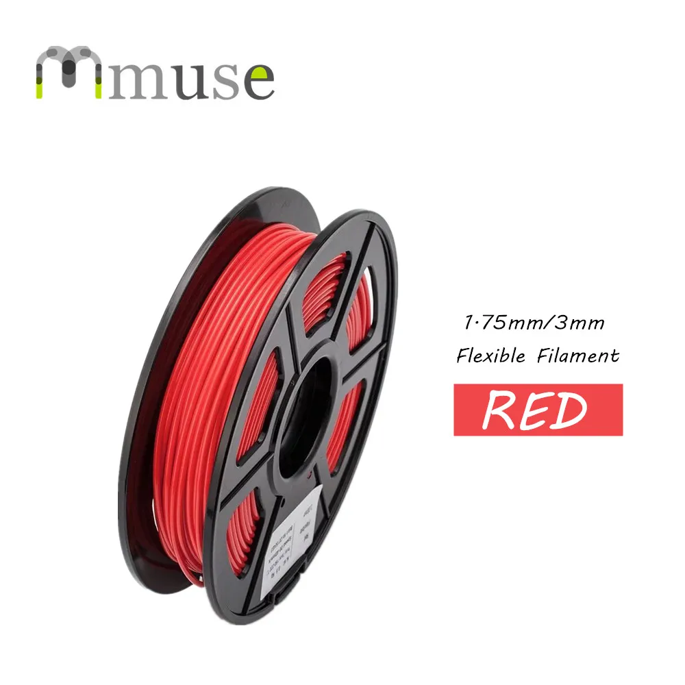 Soft 3D Printer Filaments Flexible Filament 1.75/3.00mm for Makerbot ...