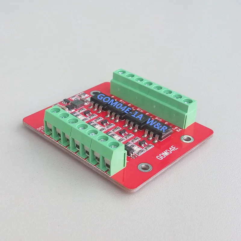 GOM04E-3A 4-way solid state relay module / high or low level trigger ...