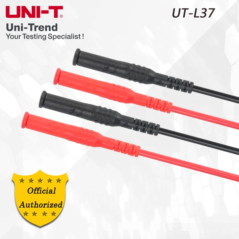 UNI-T UT-L37 Dual through hole test leads; for UT500 series - buy at ...