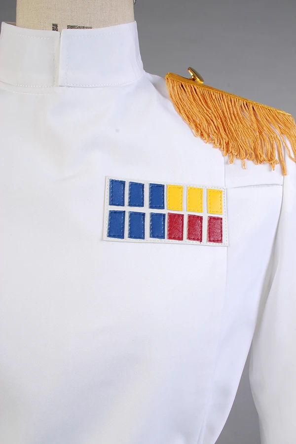 Star Wars Imperial Officer Grand Admiral Thrawn Cosplay Costume for Men ...