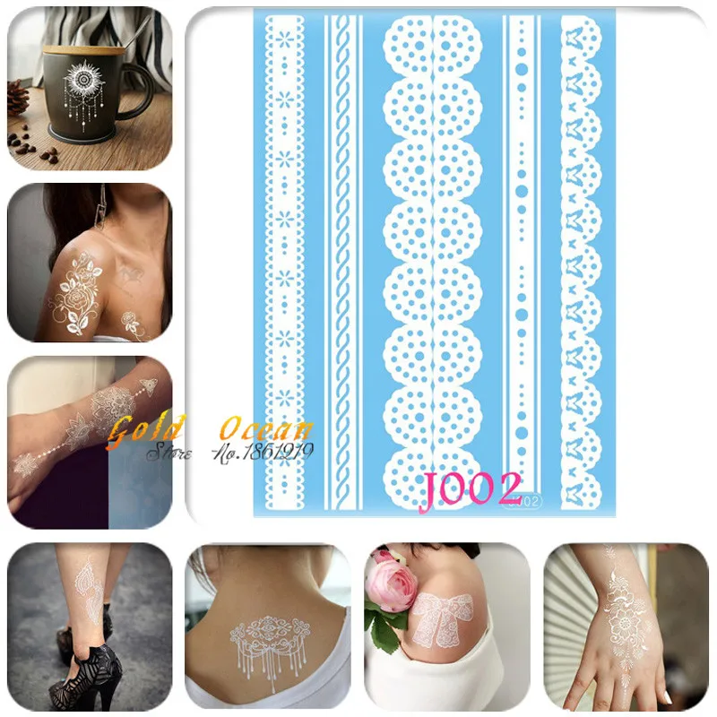 1 шт. лучшая картина для боди-арта, металлическая временная татуировка, наклейка для женщин ...