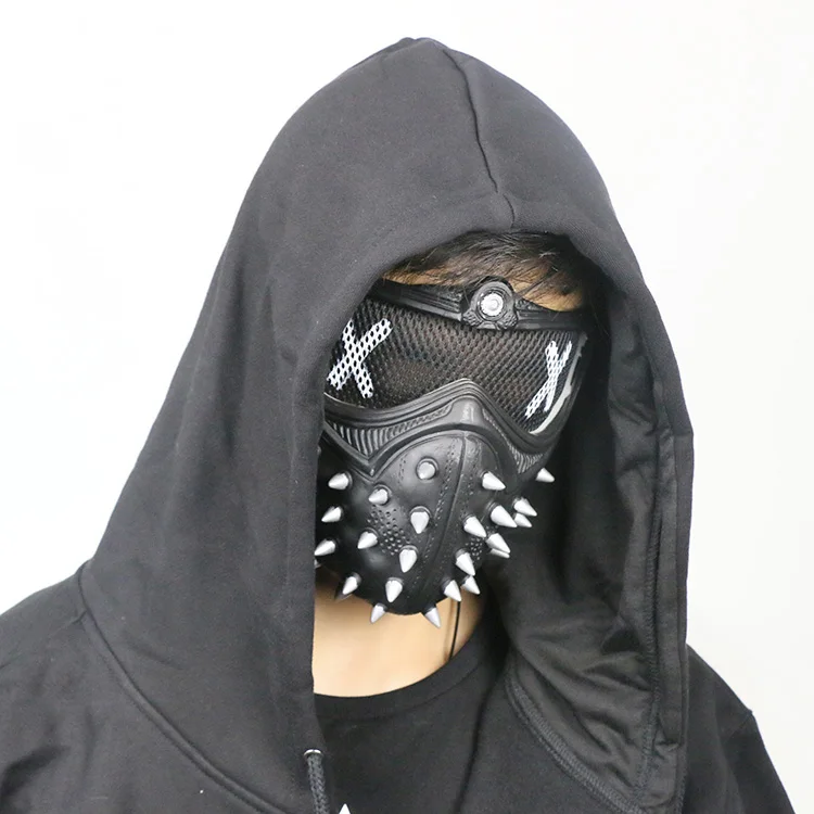 Watch Dogs 2 Mask Cosplay Wrench I Am Dedsec Shawn Baichoo Vest Jacket ...