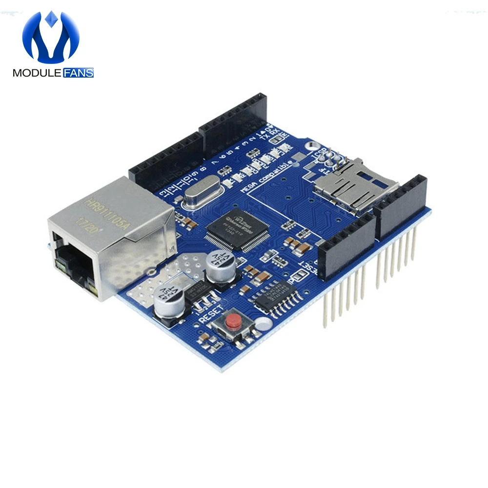 Ethernet Shield Wiznet W5100 для Arduino | AliExpress