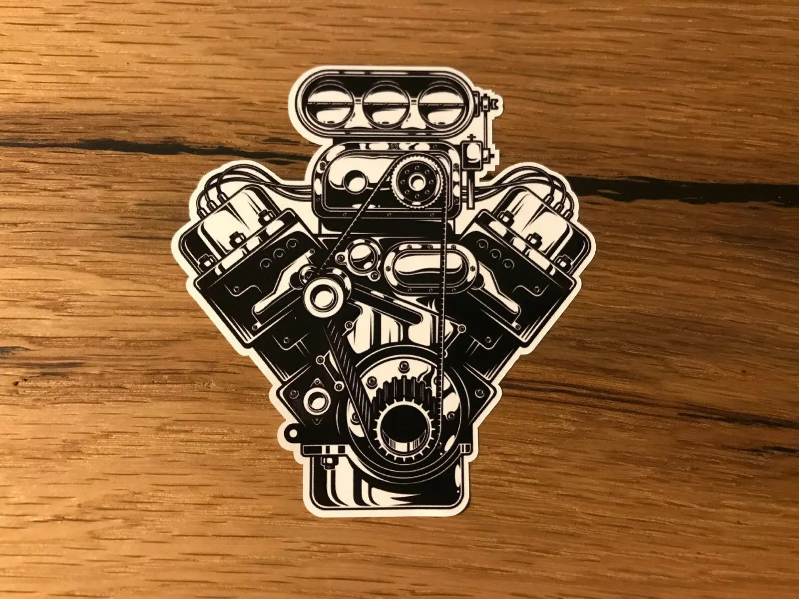 Vintage Race Car Stickers